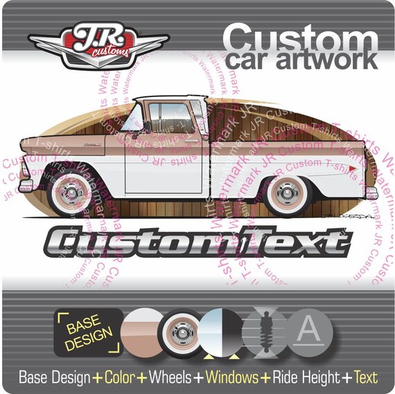 Custom 1960 1961 60 61 Chevy Apache Fleetside Low Lowrider C10 | Etsy