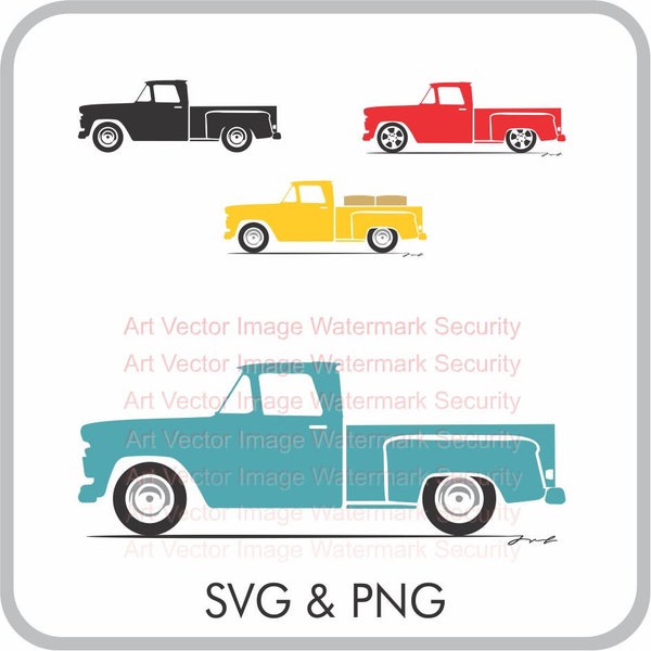 1961 Stepside Chevy Truck - Etsy