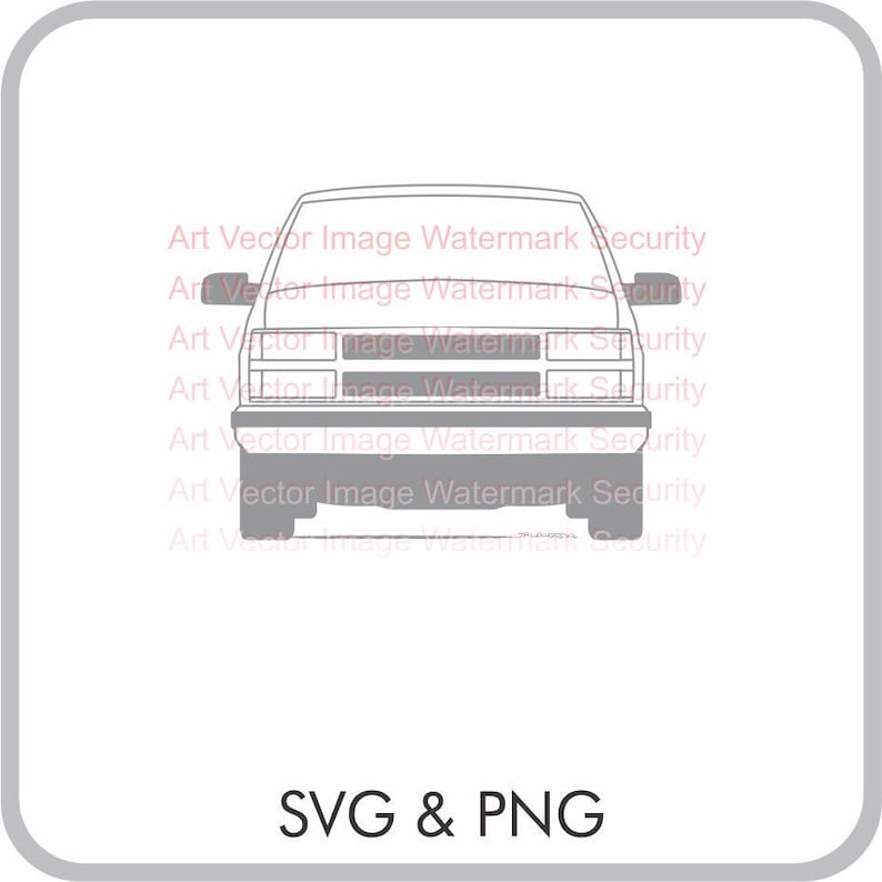 1988-98 Chevy Chevrolet OBS Silverado 1500 Pickup Truck Front View Svg ...