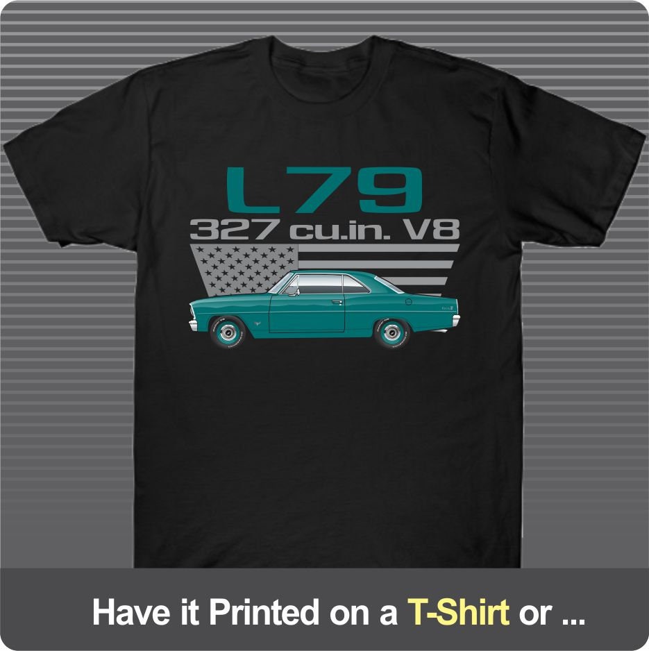 Custom 1966 66 67 1967 Chevy II Nova SS Coupe Hardtop 2 4 Door Sedan Wagon 100 Chevrolet Art for ...