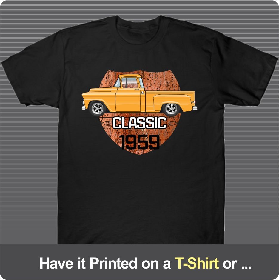 Custom 58 1958 59 1959 Chevrolet Chevy 3100 Apache Stepside - Etsy