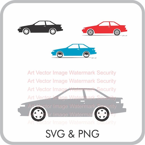 Toyota Corolla Svg - Etsy