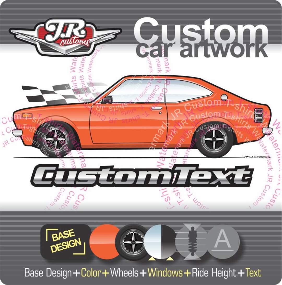 Custom 1974 1975 1976 1977 74 75 76 77 Toyota Corolla E35 Te37 - Etsy