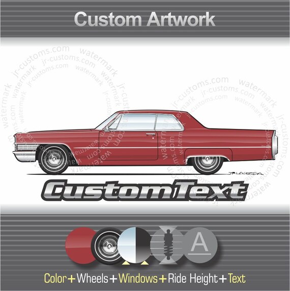 1965 Cadillac Coupe Deville Custom 1965 Cadillac Hi Res Stock