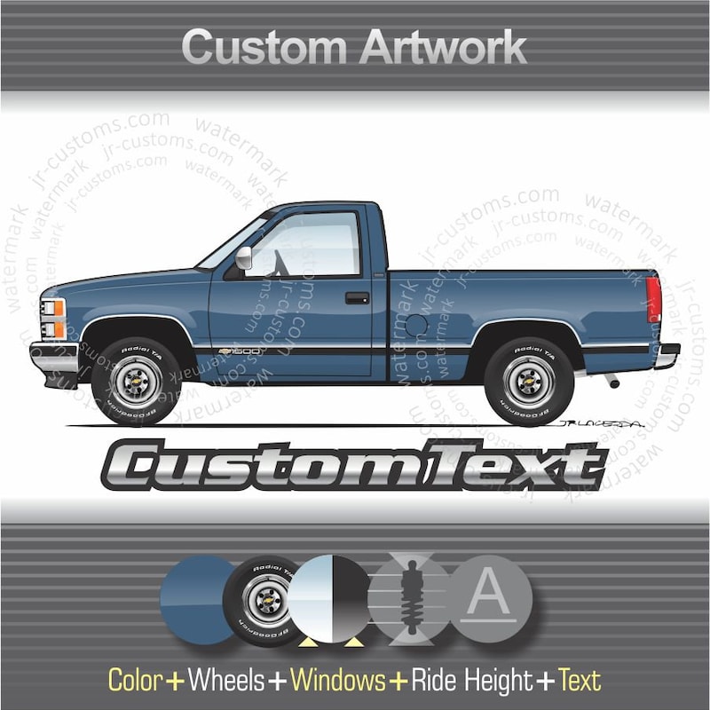 Chevy Obs Stickers - Etsy
