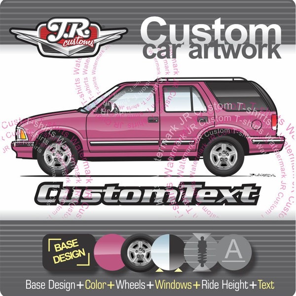 Chevy Blazer Stickers - Etsy