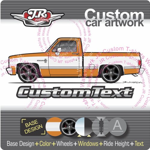 Square Body Chevy Truck BIG BANNER C-10 C10 Chevrolet GMC - Etsy