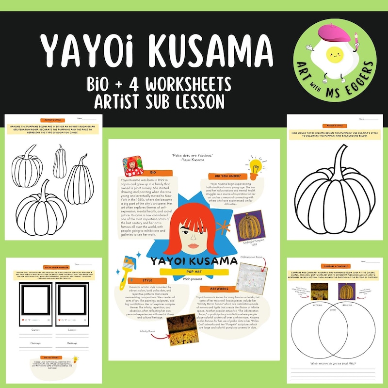 Yayoi Kusama - Etsy