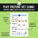 Play Pretend Vet Clinic Check up Form: Stuffed Animal Check Up - Etsy