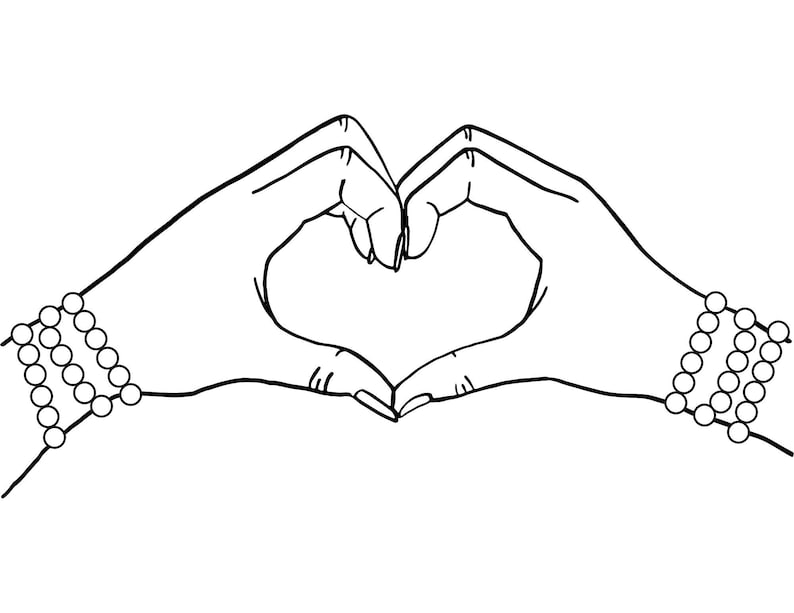 Friendship Bracelet Coloring Pages - Etsy