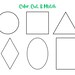 Shapes Craft: Color, Cut, & Match the Shapes - Etsy
