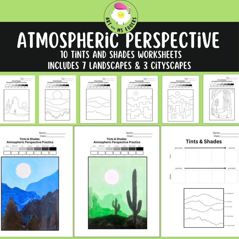 How to Paint Landscapes and Cityscapes: Monochromatic Atmospheric ...