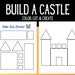 Castle Shape Craft: Printable Preschool Craft - Etsy