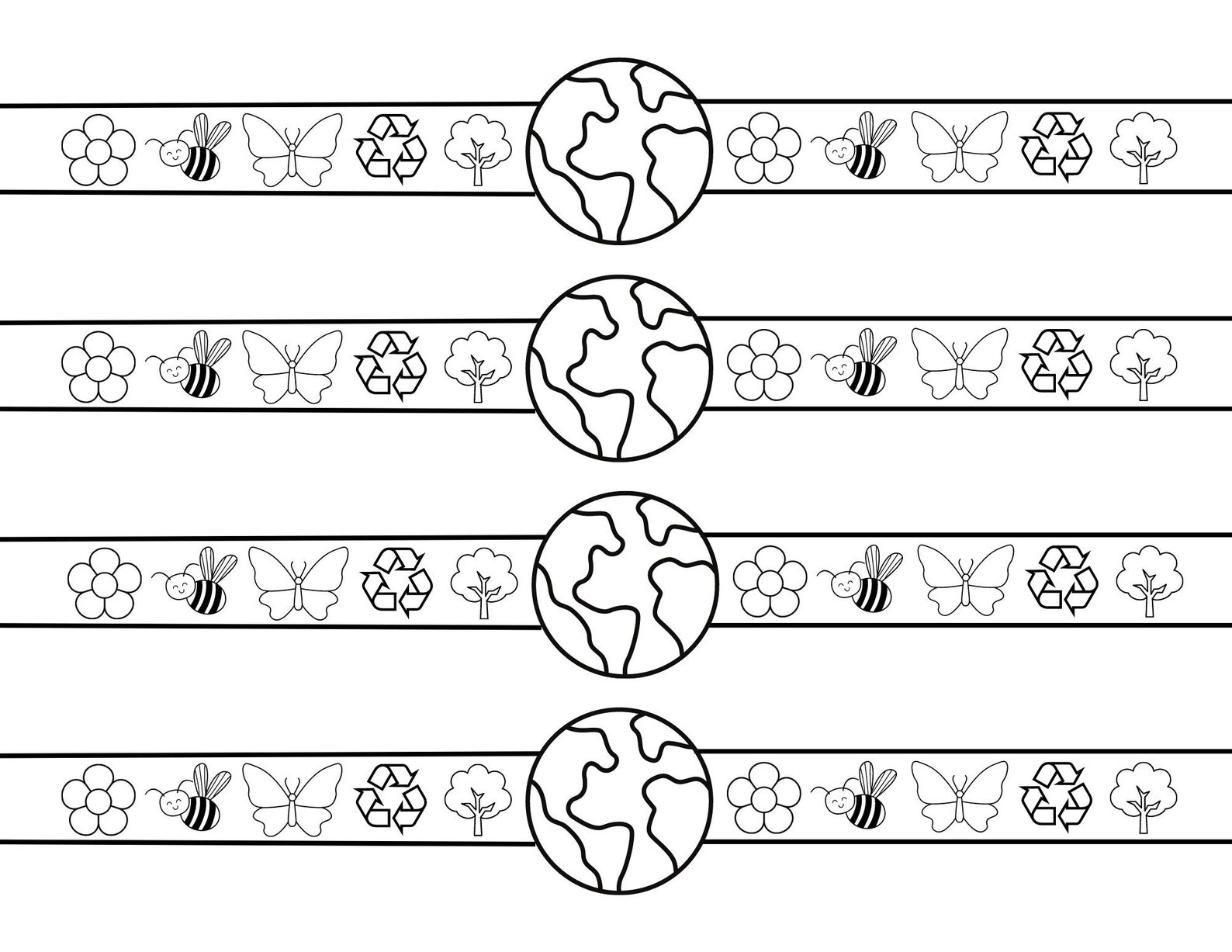 Earth Day Bracelets - Etsy