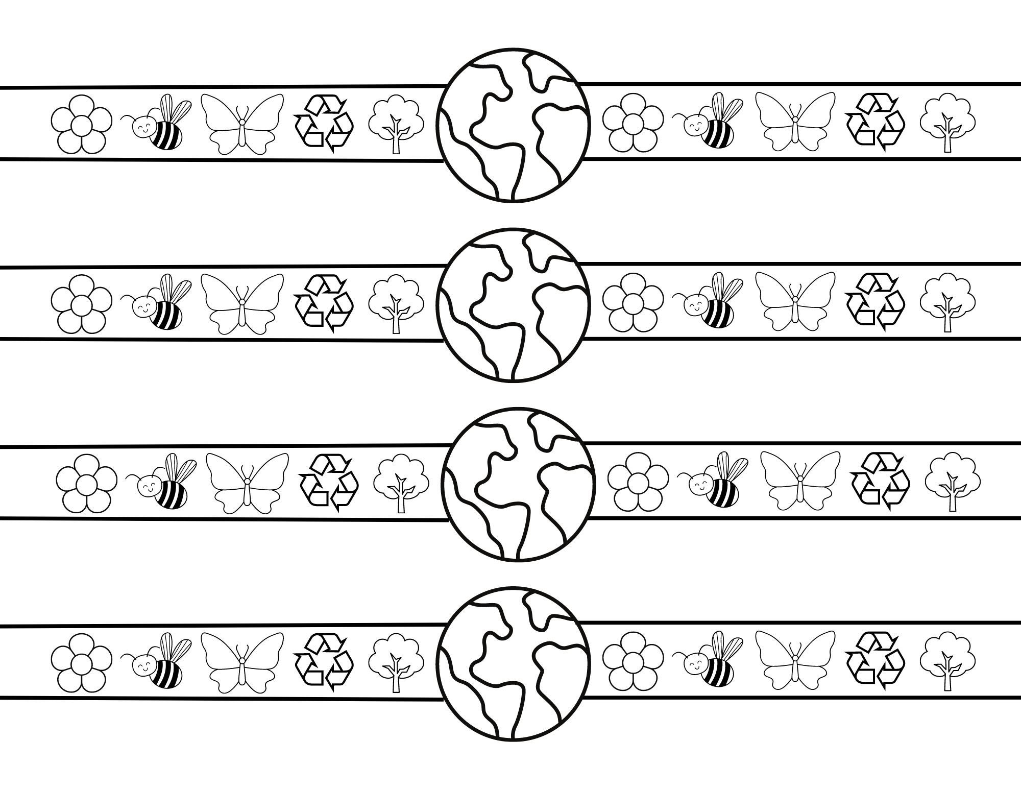 Earth Day Bracelets - Etsy