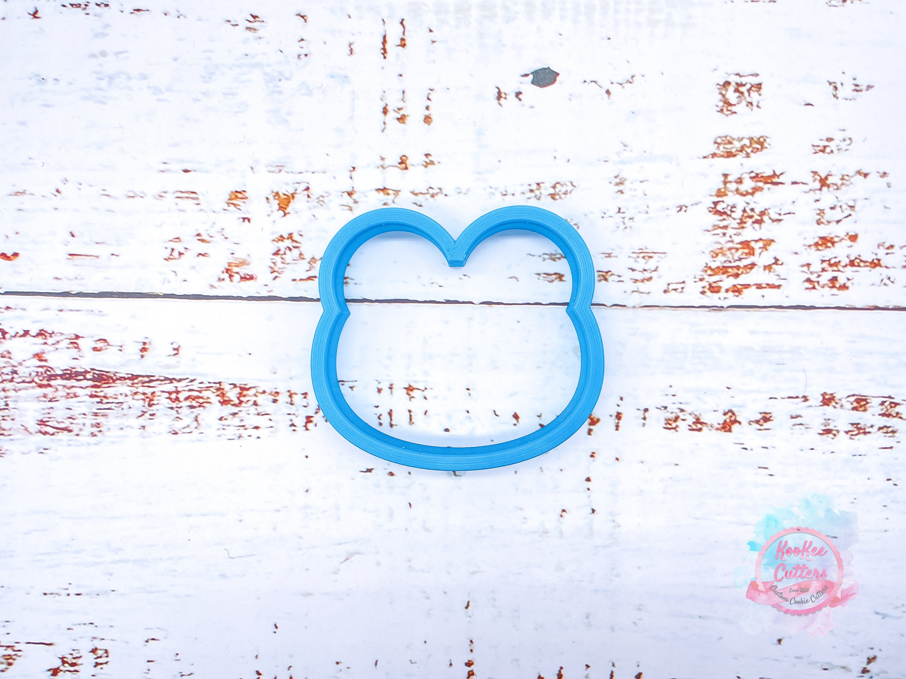 Frog Cookie Cutter Set of 2 Frog Toad Kookee Creative - Etsy