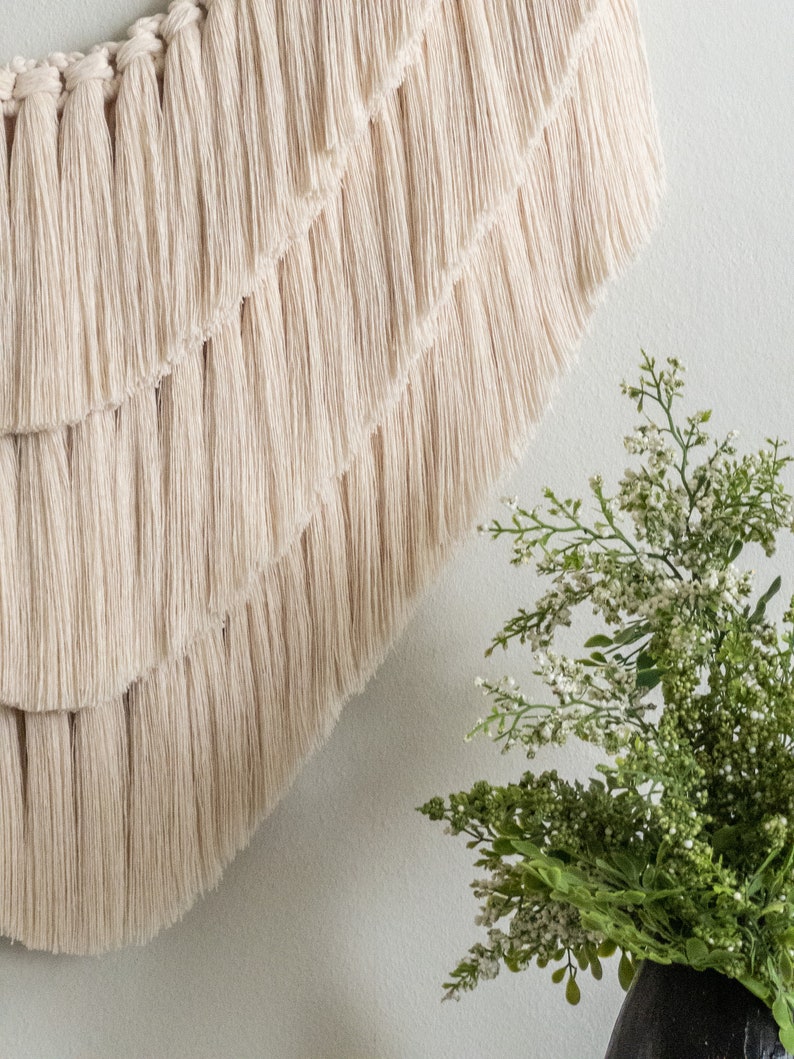 Natural Mumbai Wall Art / Wall Decor / Textile Art / Fiber Art ...