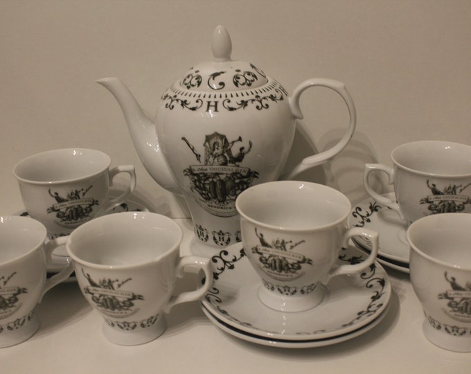 Hendricks Unusual Gin Tea Set - Etsy