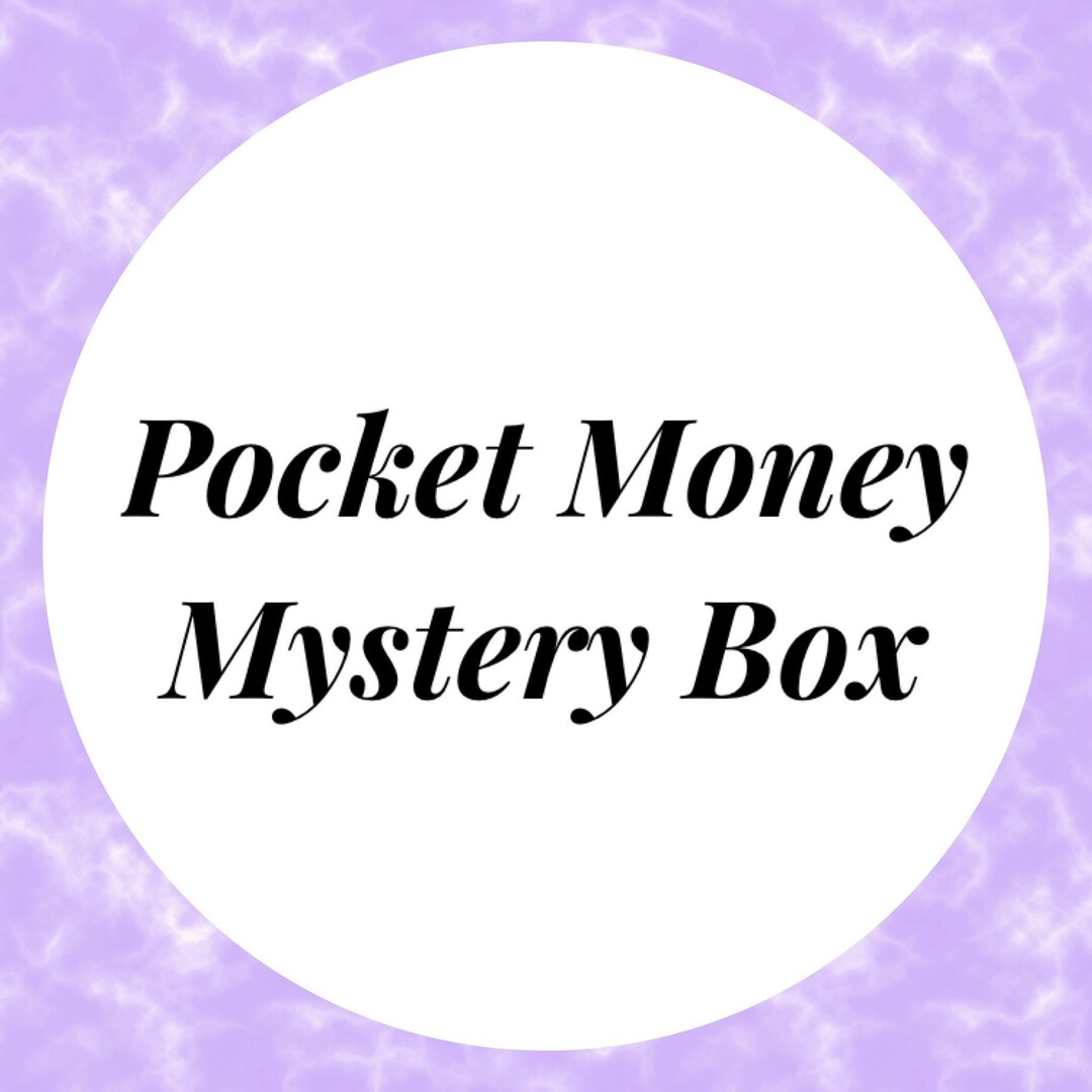 Pocket Money Mystery Box - Etsy