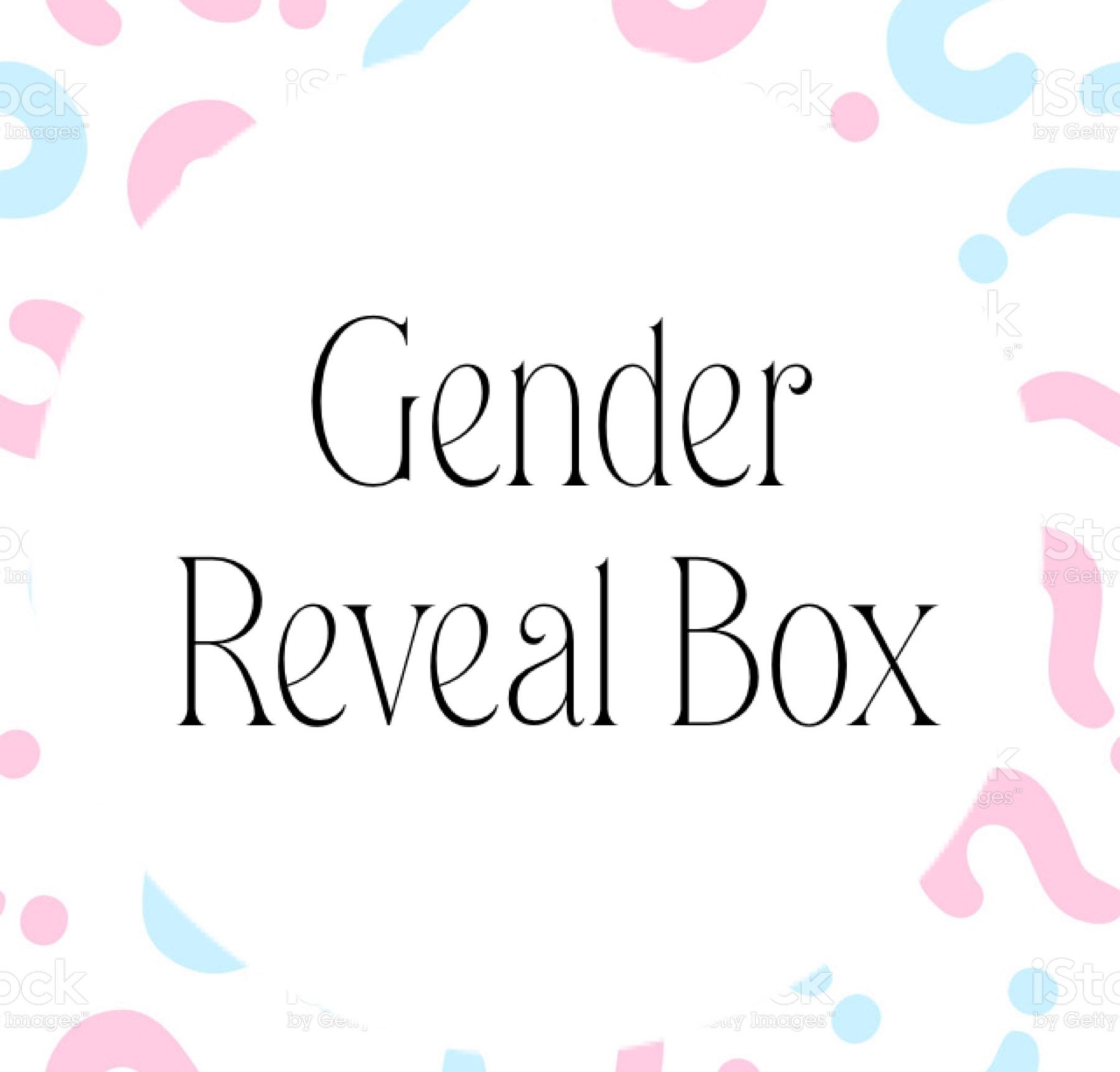 Gender Reveal Box - Etsy