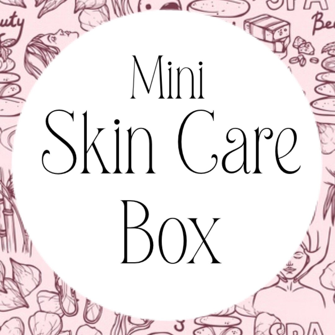 Mini Skin Care Box - Etsy UK