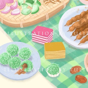 Malay Food Art, Asian Food Art, Hari Raya, Eid Al-fitr, Ramadan Kareem ...