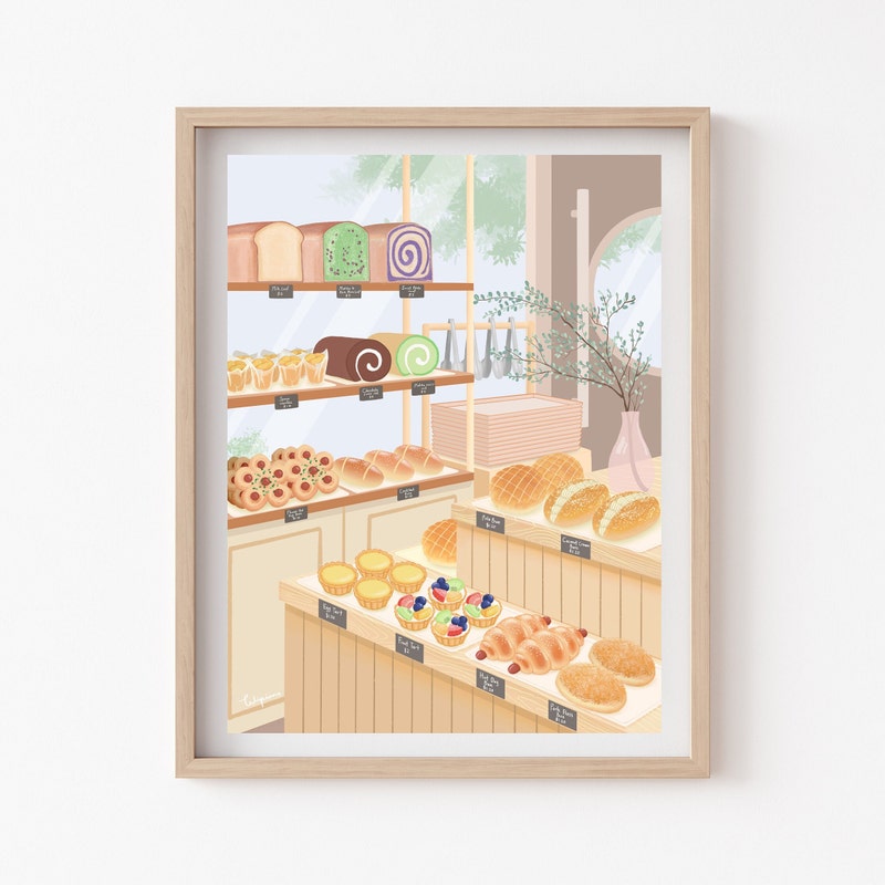 Bakery Print - Etsy