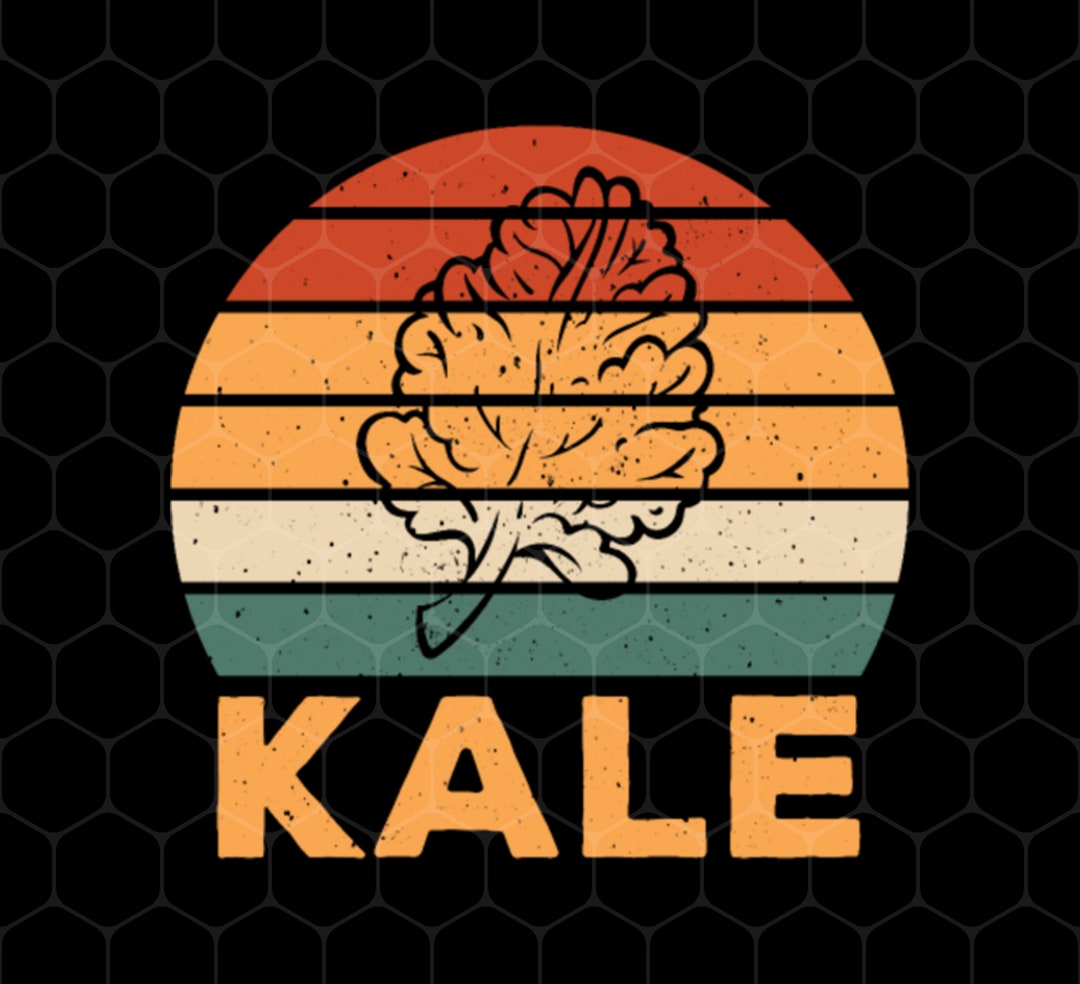 Kale Lover Png, Cabbage Gift Png, Kale Cabbage Png, Retro Kale Gift Png ...