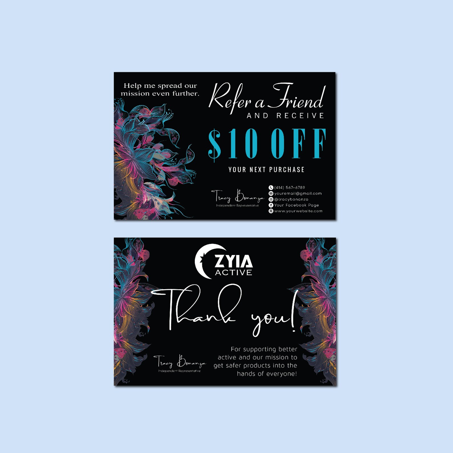 Personalized Zyia Package, Zyia Marketing Bundle, Zyia Marketing Full ...