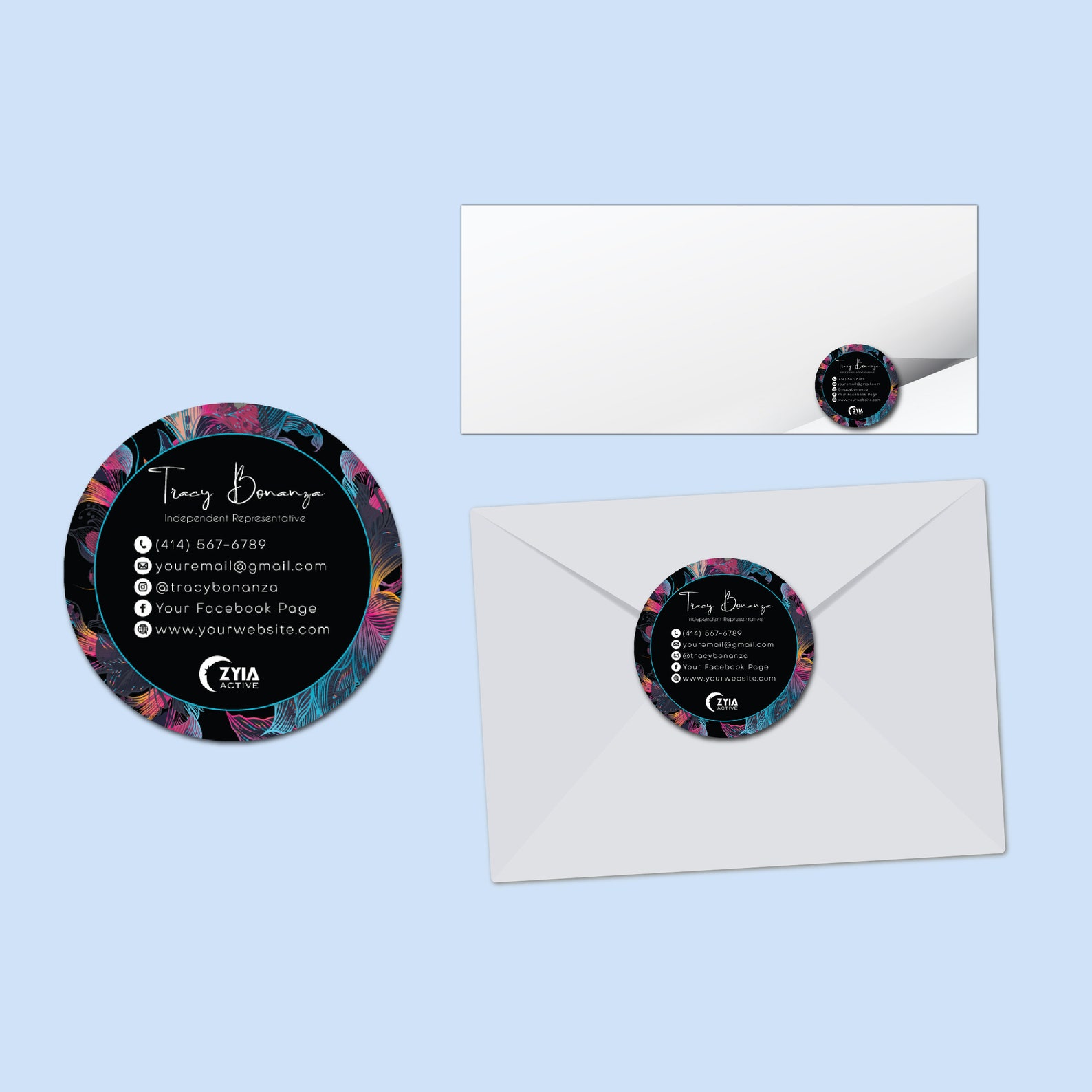 Personalized Zyia Package, Zyia Marketing Bundle, Zyia Marketing Full ...