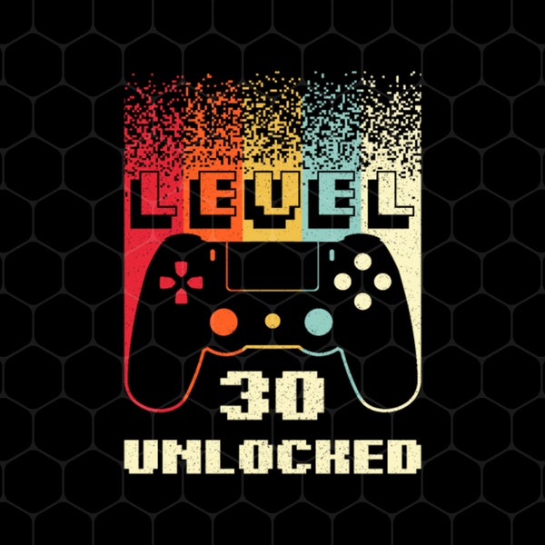 Level 30 Unlocked Png - Etsy
