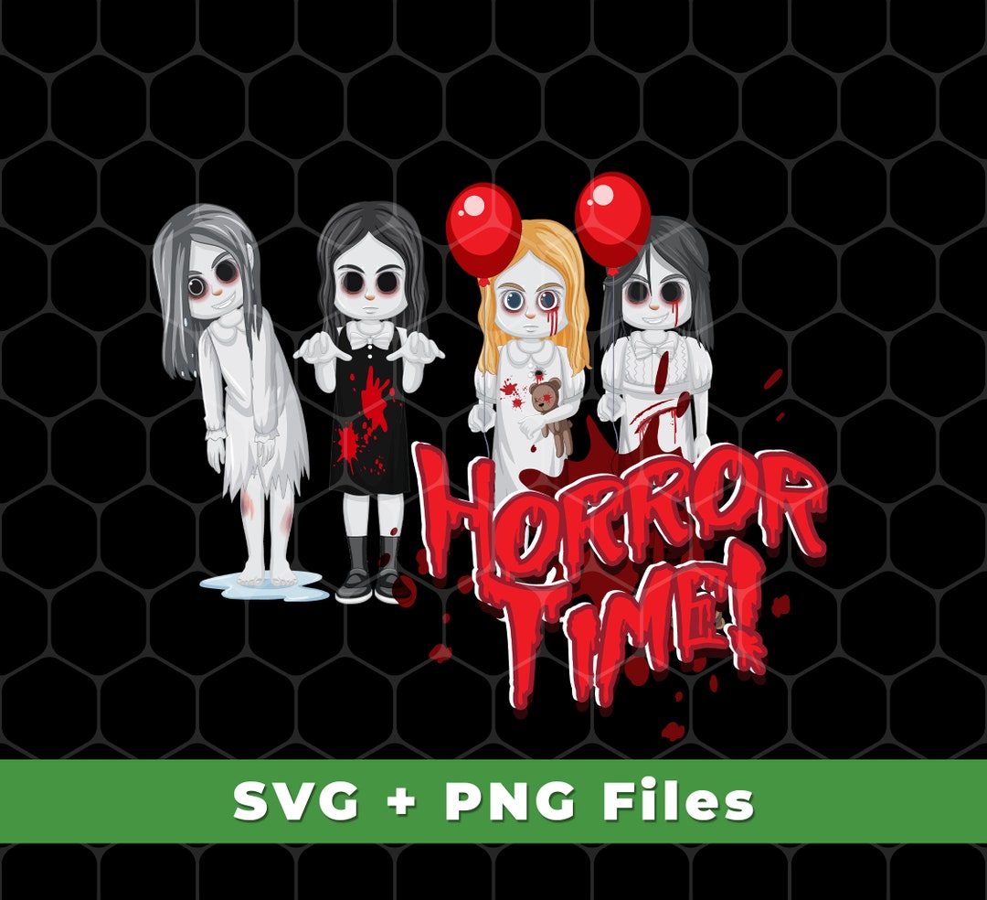 Horror Time Svg, Horror Night Svg, Happy Halloween Svg, Cute Ghost Svg ...