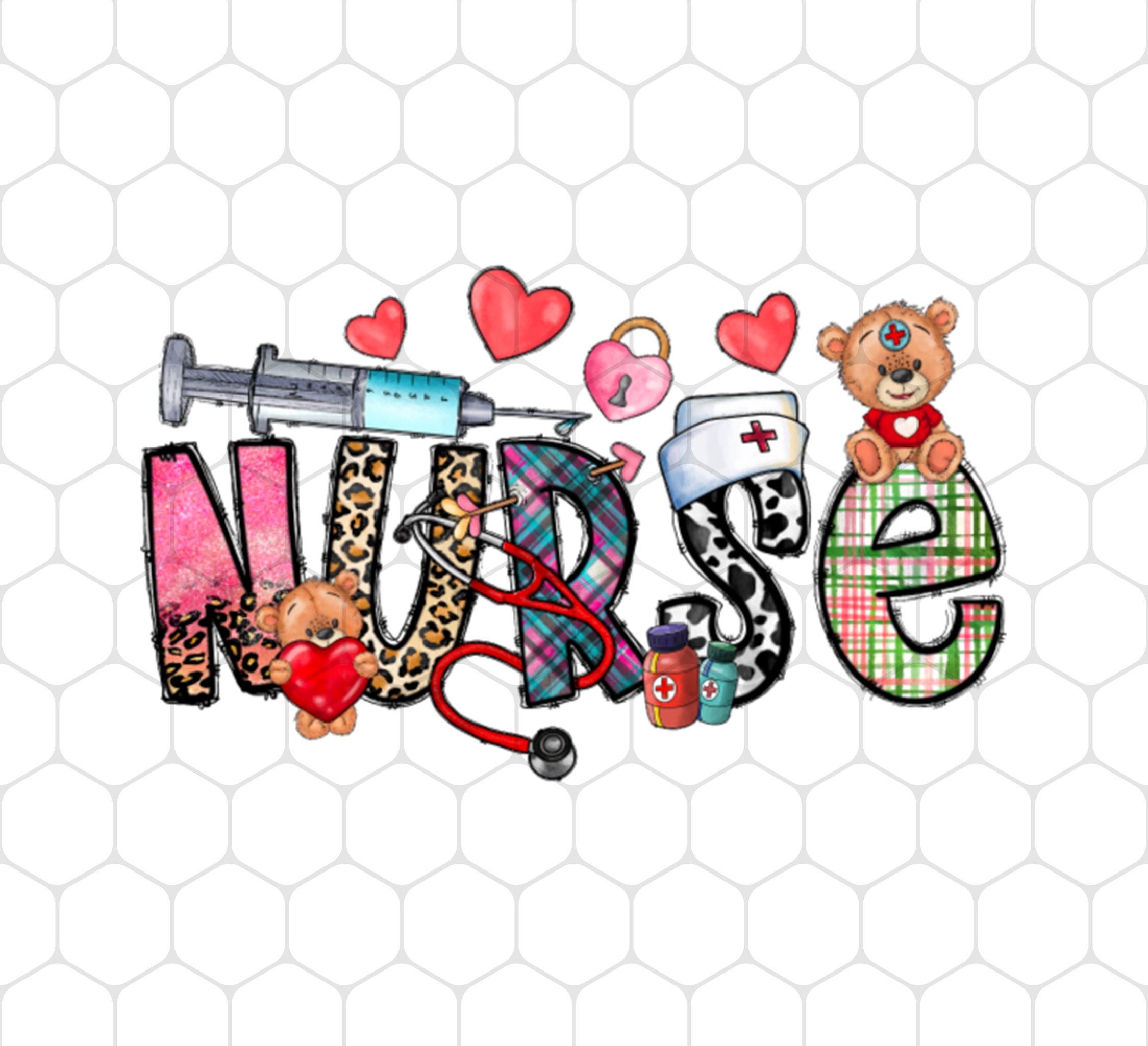 Valentine Gift Png Nurse Gift Png Love My Nurse Png - Etsy