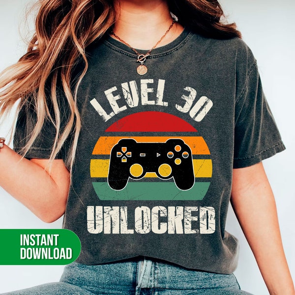 Level 30 Unlocked Png - Etsy