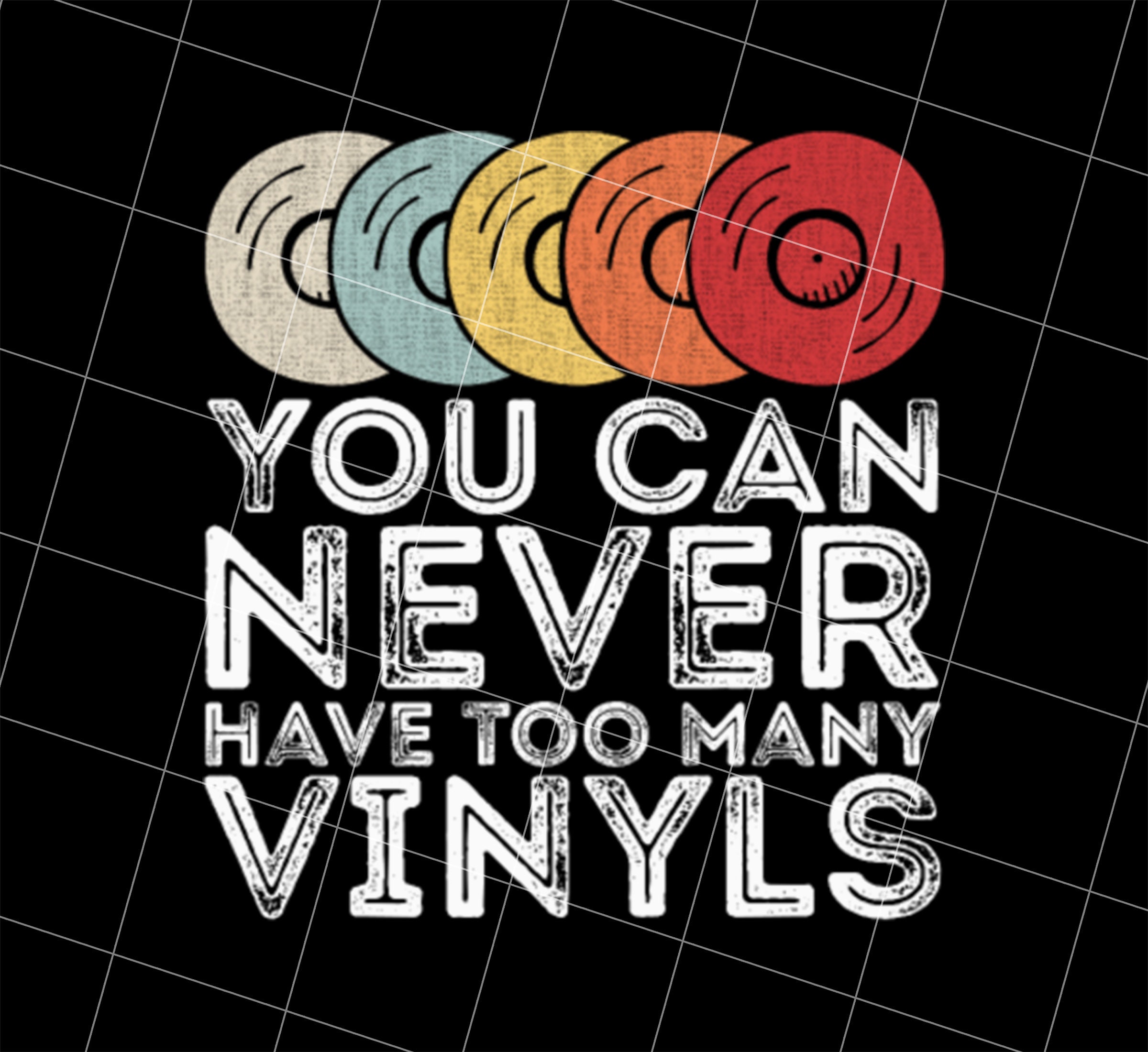 Retro Vinyl LP Record Png, Vintage Vinyls Gift Png, Vinyl Lover Png ...