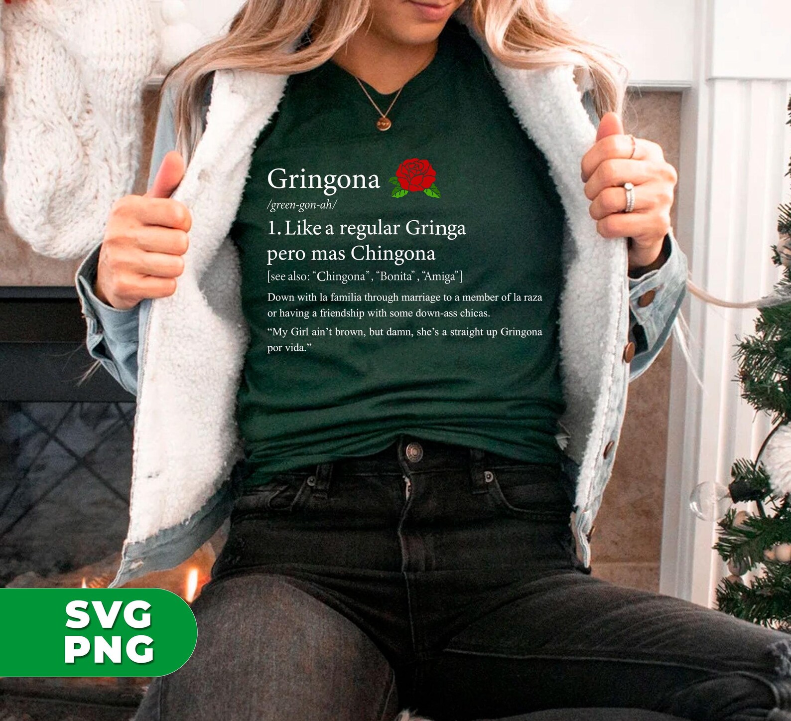 Gringona Svg, Definition of Gringona Svg, Gringa Mixed Chingona Svg ...