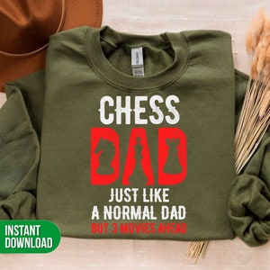 Chess Dad Png, Just Like A Normal Dad but 3 Moves Head Png, Father's ...