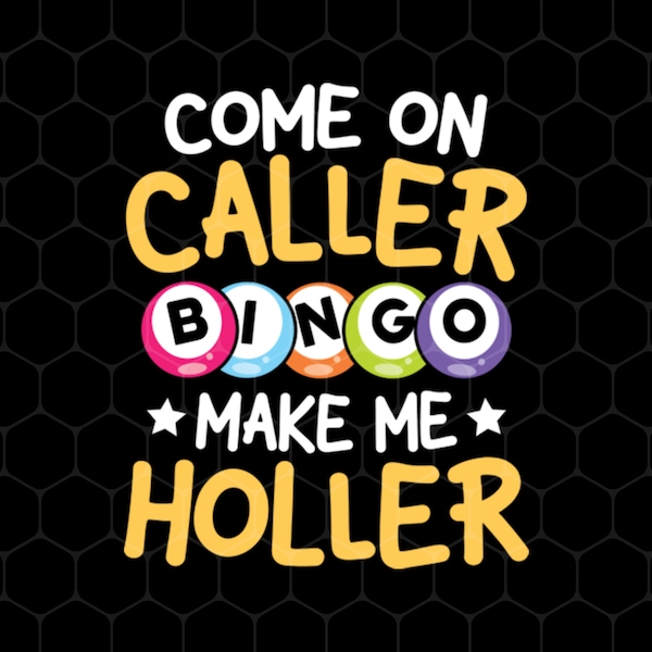 Bingo Caller Svg - Etsy