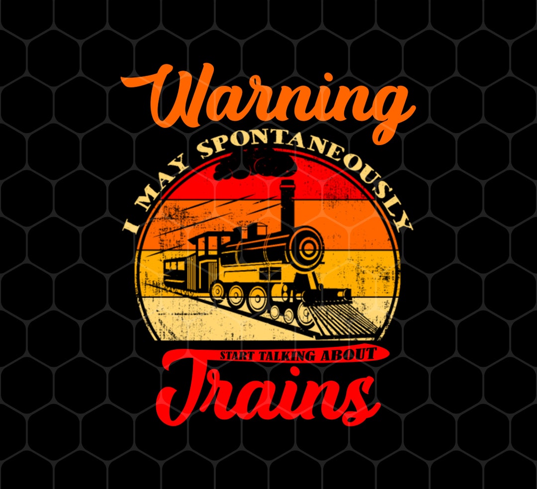 Vintage Locomotive Png, Train Lover Png, Talks About Trains Png ...