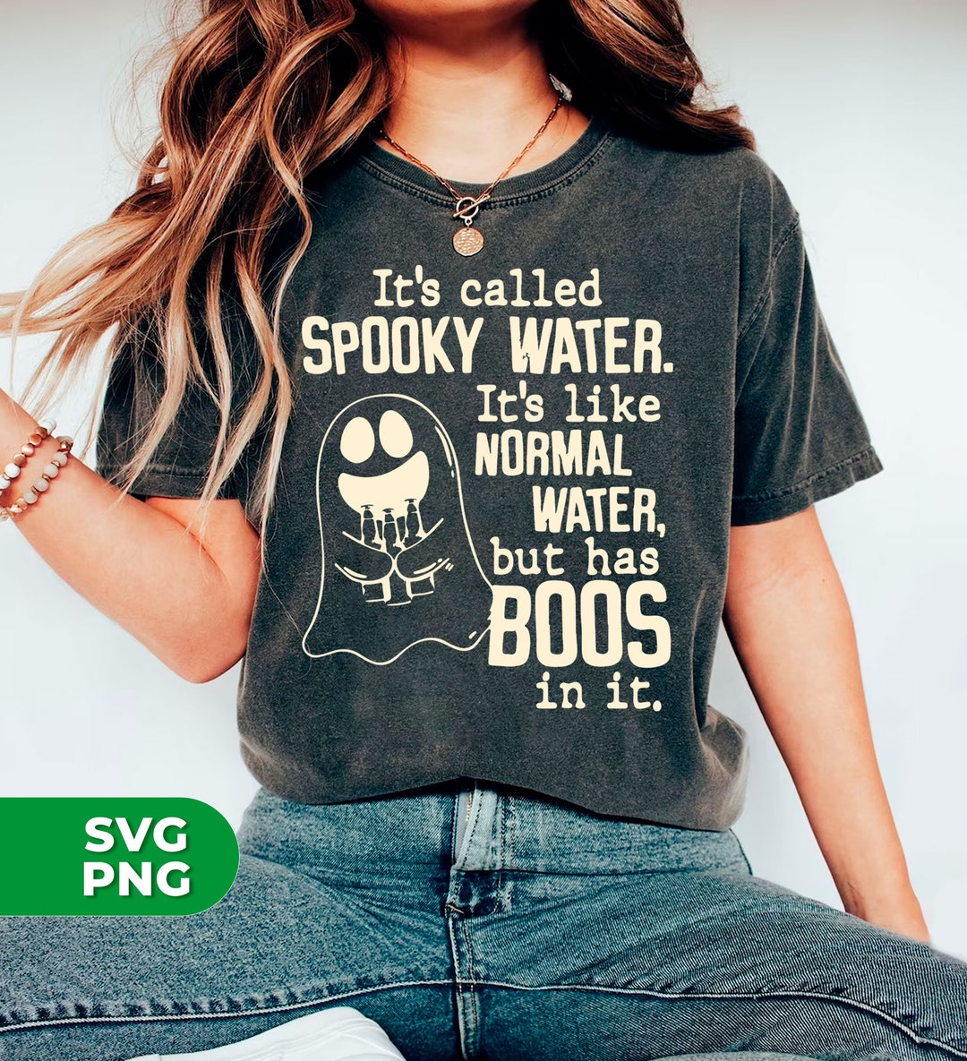 It's Called Spooky Water Svg, It's Like Normal Water Svg, but Has Boos ...