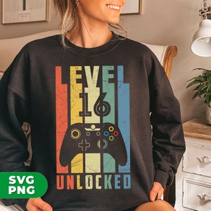 Level 16 Unlocked Png, Official Teenager 16th, Funny Birthday, Best ...