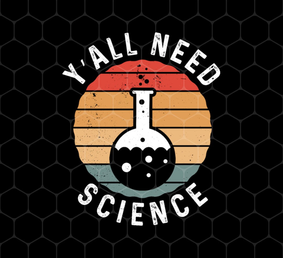 Retro Science Png, Scientist Teacher Png, Funny Chemistry Png, Love ...