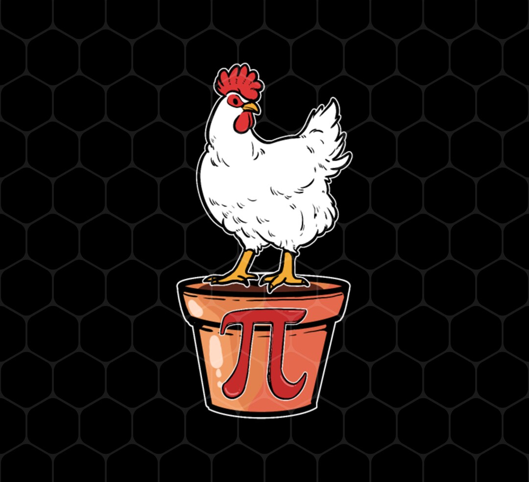 Pi Chicken Png, Math Teacher Png, Mathematic Lover Png, Chicken Png ...
