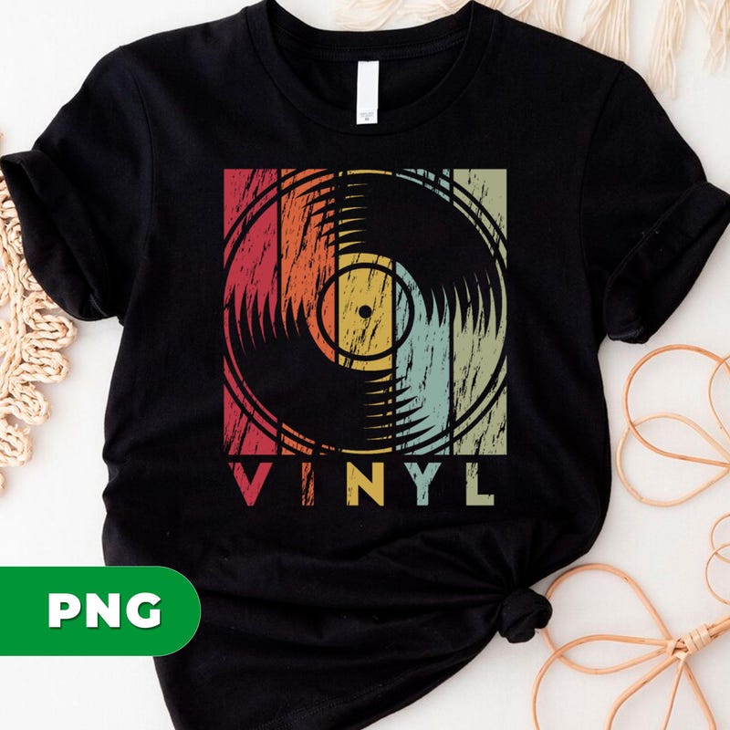 Vinyl Record Shirt - Etsy