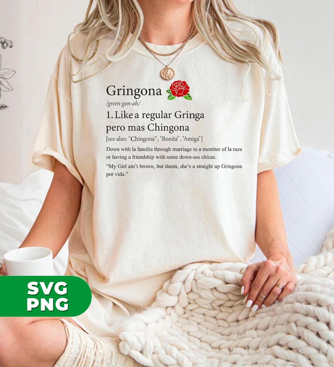 Gringona Svg, Definition of Gringona Svg, Gringa Mixed Chingona Svg ...