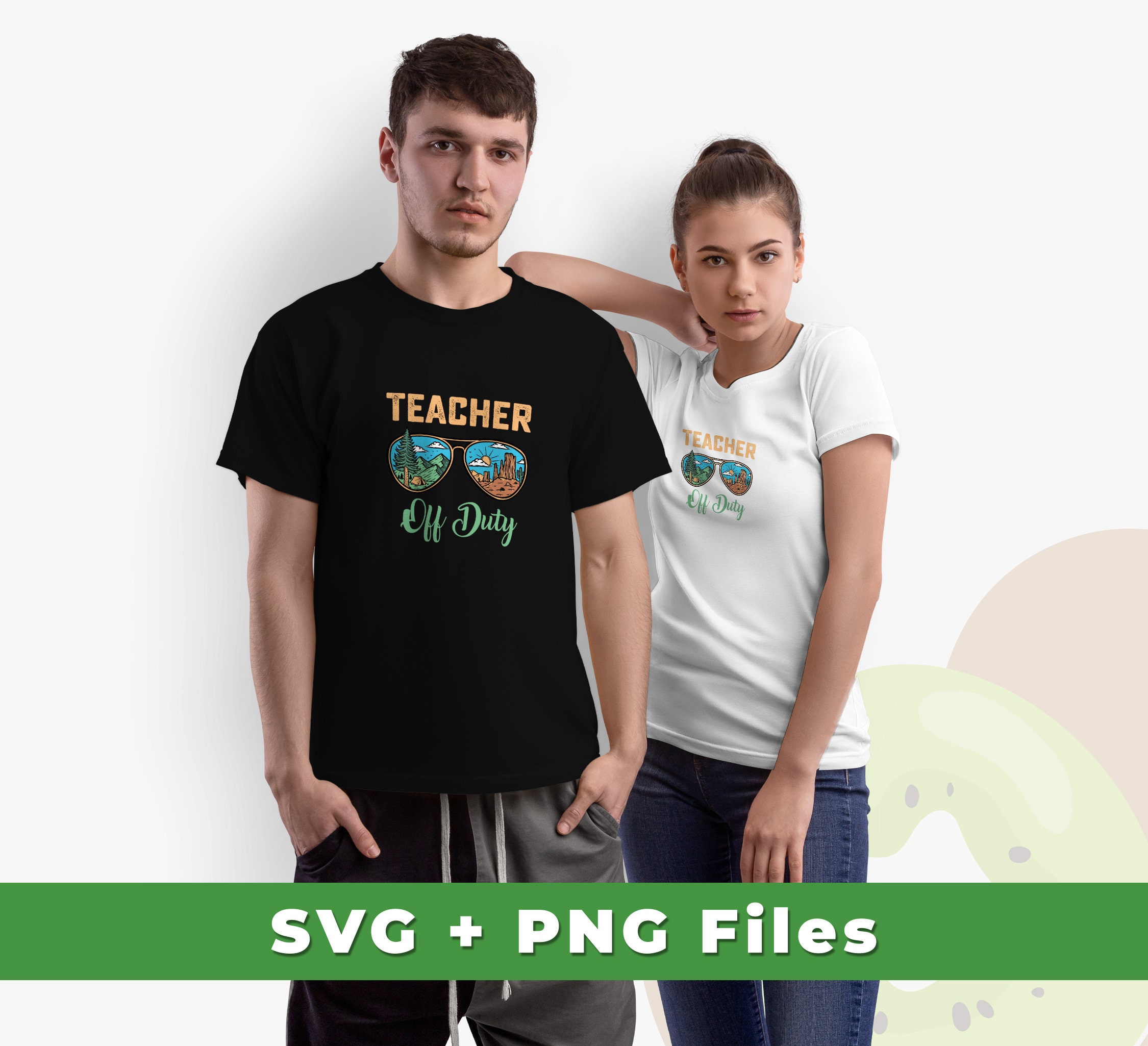 Teacher off Duty Svg Landscape Svg Teacher Lover Svg - Etsy