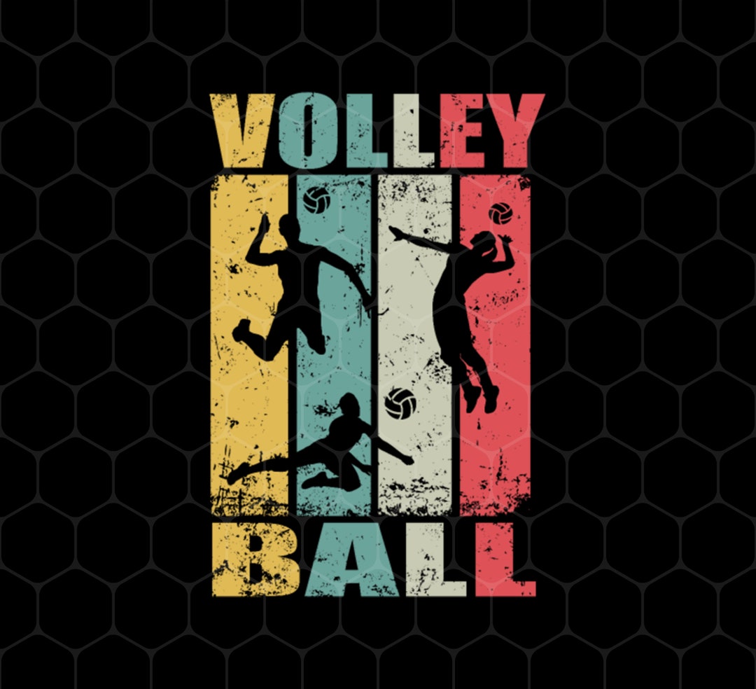 Volleyball Vintage Style Png, Beach Sport Gift Png, Best Sport for ...