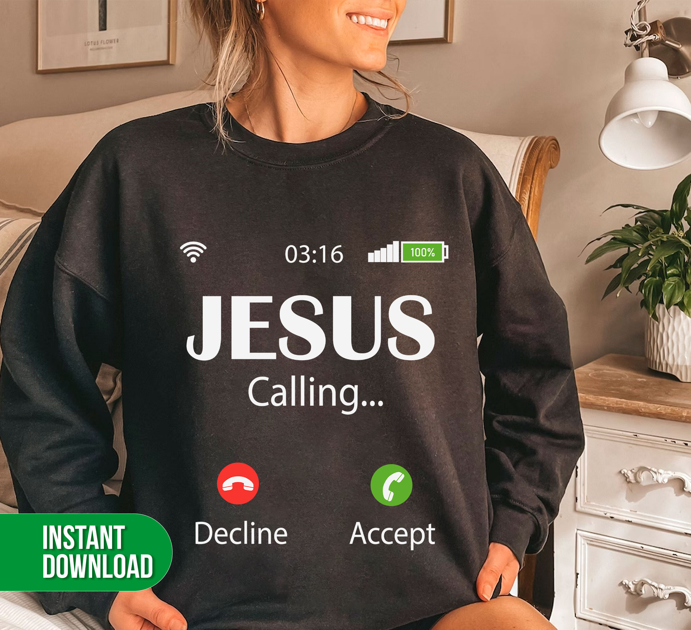 Jesus is Calling You Svg, Pastor Gift Svg, Phone Screen Svg, Pastor ...