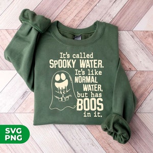 It's Called Spooky Water Svg, It's Like Normal Water Svg, but Has Boos ...