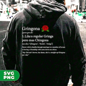 Gringona Svg, Definition of Gringona Svg, Gringa Mixed Chingona Svg ...